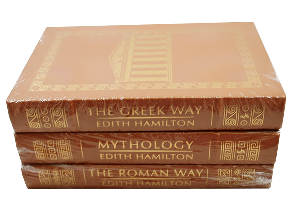 Easton Press, Edith Hamilton "Mythology", "The Greek Way", "The Roman ...